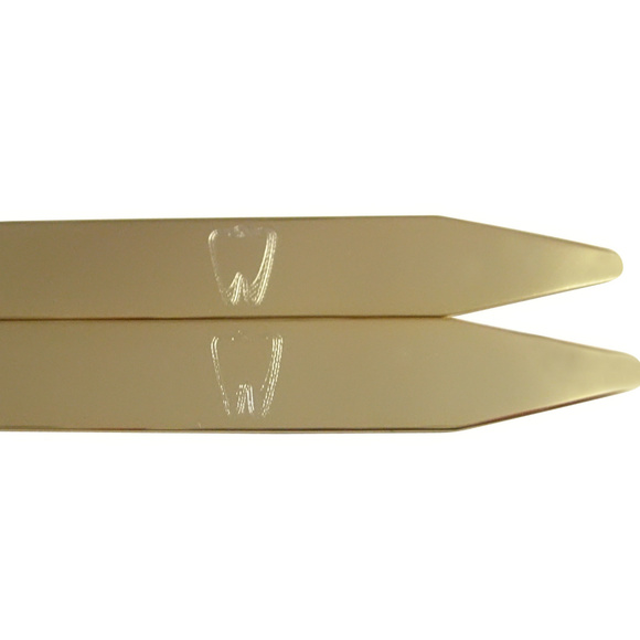 Kiola Designs | Accessories | Gold Toned Etched Dentist Tooth Collar ...